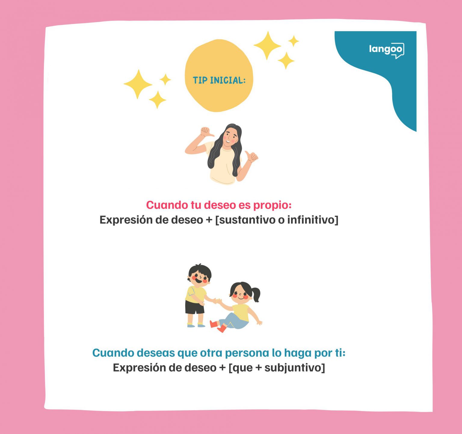 EXPRESIONES DE DESEO - Langoo